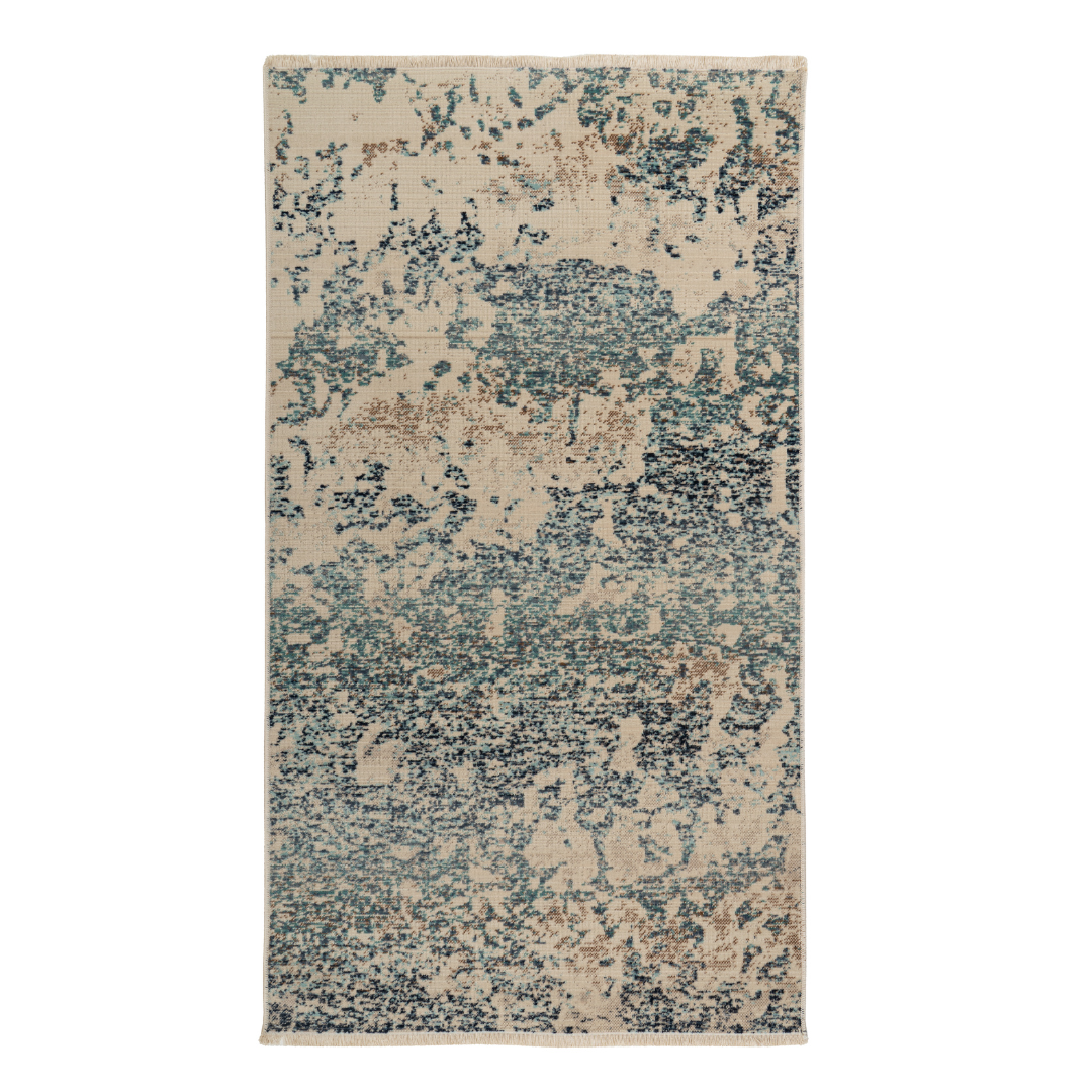 Covor albastru/bej din polipropilena 160x230 Charu - Inova Interiors