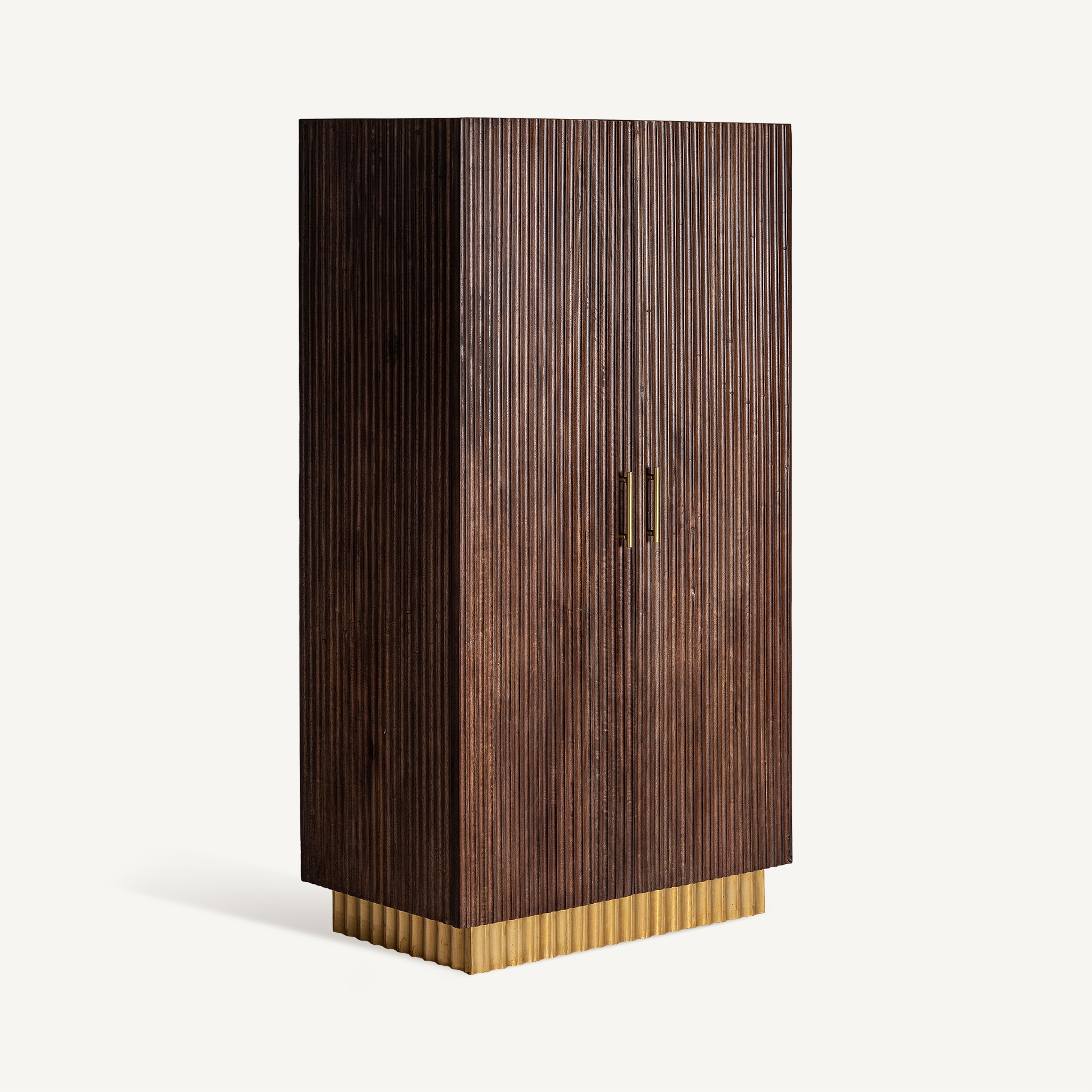 Dulap maro din lemn de mango Luther - Mobilier, Iluminat, Decoratiuni ...
