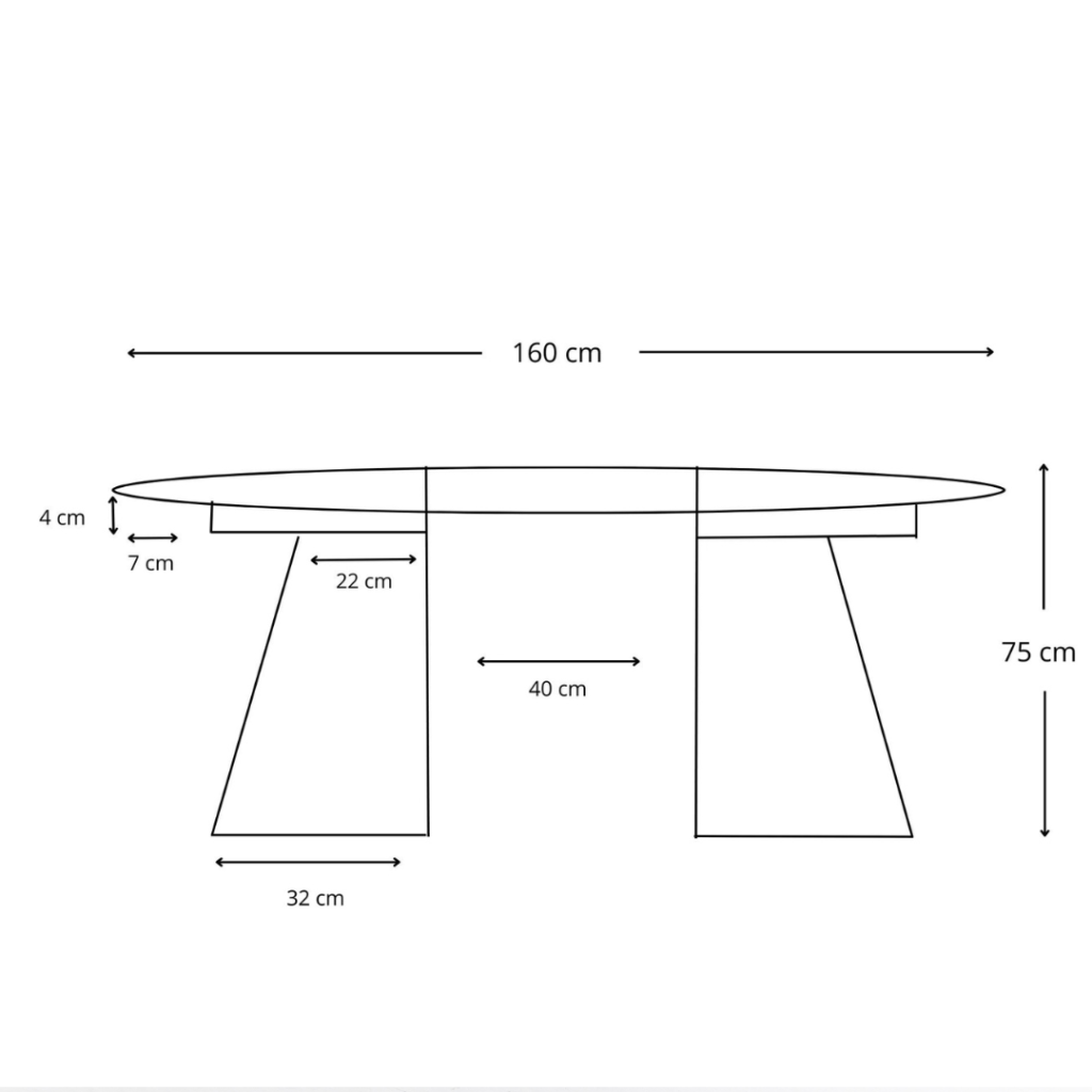 Masa dining extensibila maro inchis din furnir de stejar Ø120 Osaka