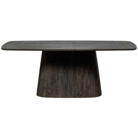 Masa dining maro inchis din MDF Louise