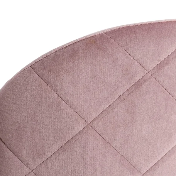 Set 2 scaune dining roz din catifea Berg - Mobilier, Iluminat ...