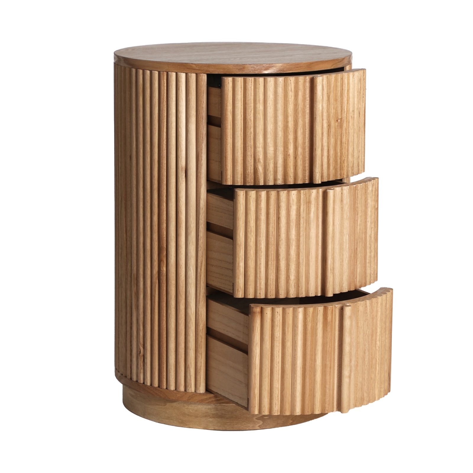 Noptiera bej natur din lemn Skagen - Mobilier, Iluminat, Decoratiuni ...