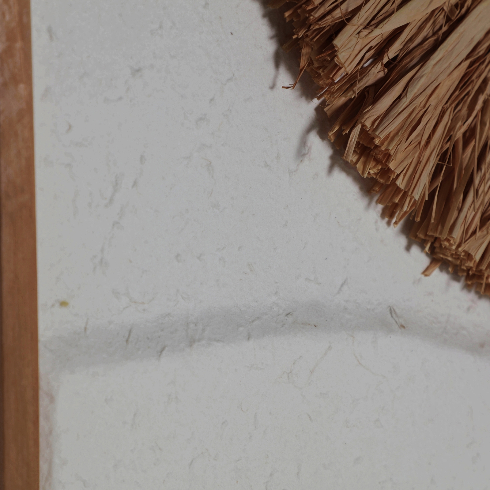 Tablou alb/maro din hartie macheta si lemn Nasir II - Mobilier ...